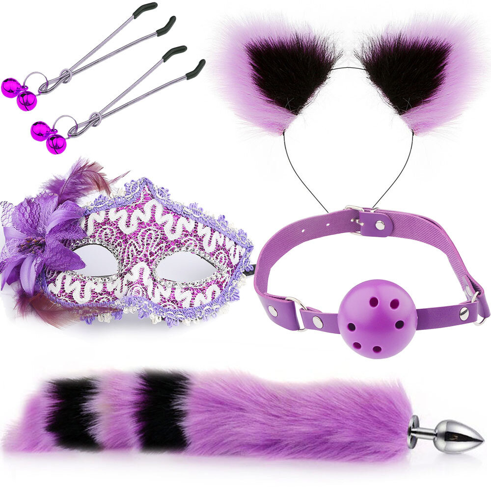 Игровой комплект из 5 предметов ( фиолетовый )