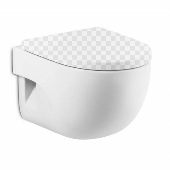 Подвесной унитаз Roca Meridian 346248000 укороченный без сиденья