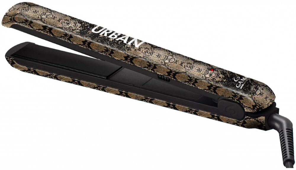 Выпрямитель для волос GA.MA CP9 Urban Snake, черный и рисунок [gi0744]