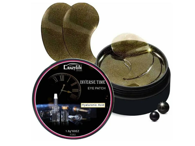 Патчи под глаза гидрогелевые с экстрактом черного жемчуга с травяным комплексом 1.8гр x 60шт