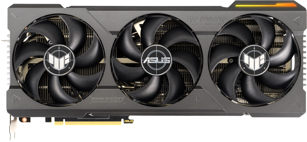 ASUS Видеокарта ASUS GeForce RTX 4080 TUF-RTX4080-O16G-GAMING (GeForce RTX 4080, 16ГБ GDDR6X, 2xHDMI, 3xDP) (PCI-E) (ret)