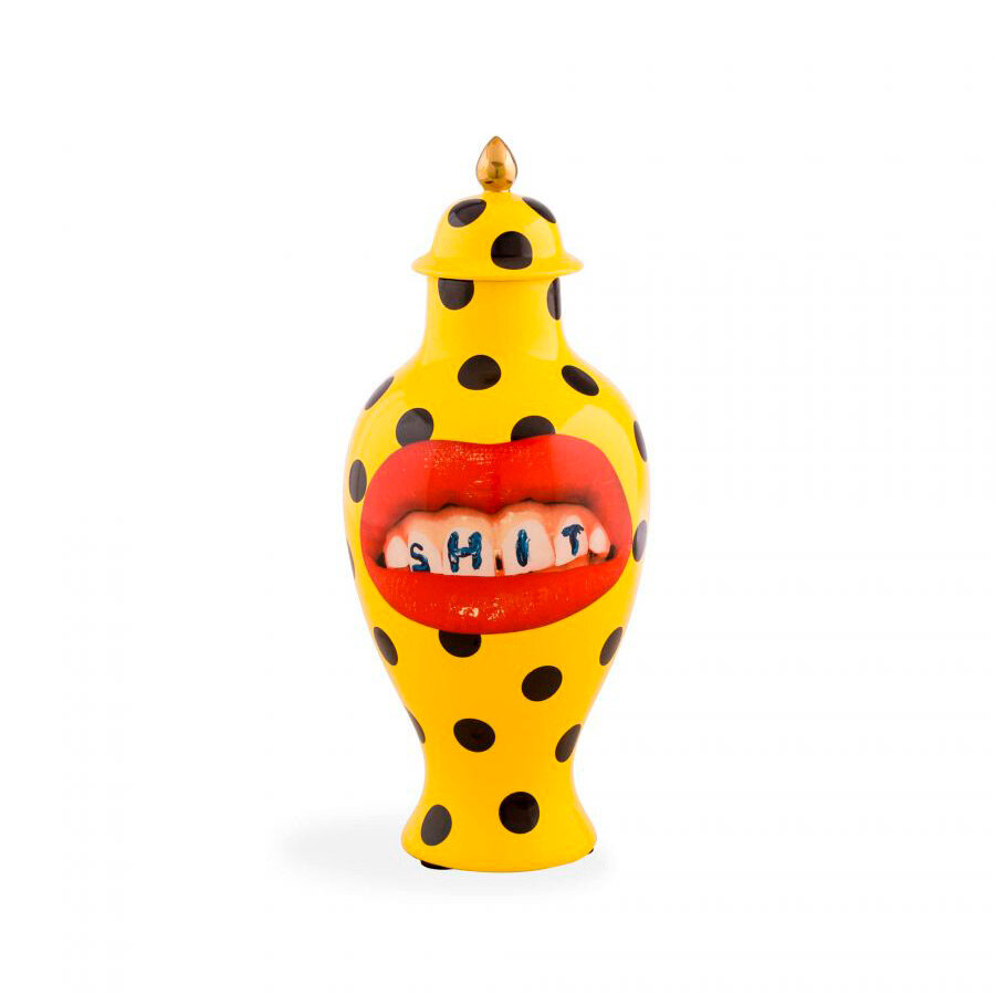 Ваза Seletti Toiletpaper Vase Shit 09791