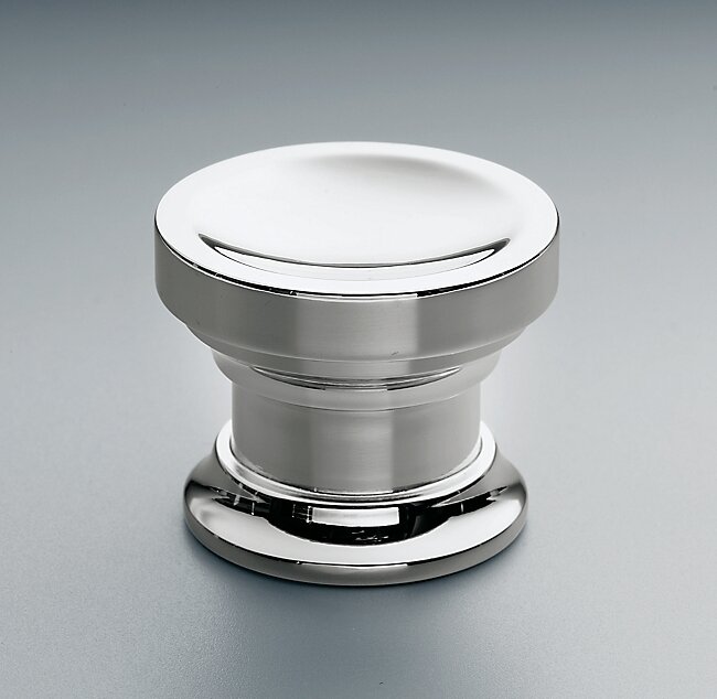 Ручка-кнопка Restoration Hardware Asbury Asbury d.2.5 Polished Chrome 24120003 CHR