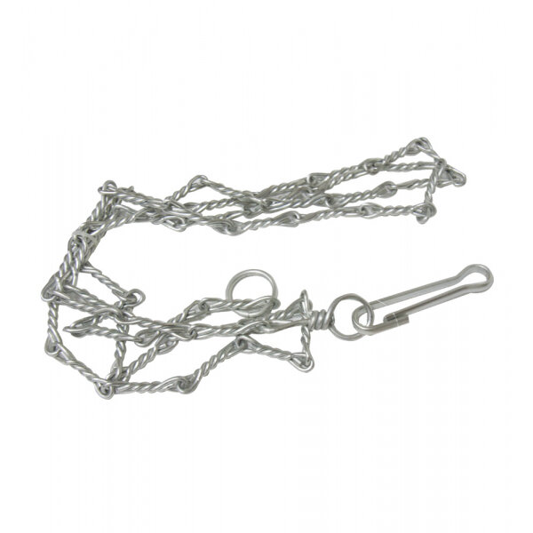 Зооник Цепь привязочная витая с карабином 2,5м *2,0мм