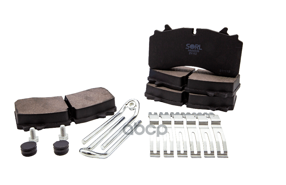 Колодки тормозные SAF дисковые (210x110x31) (4шт.) SORL SORL арт. HM4809+AK010