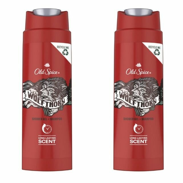 Old Spice Гель для душа Wolfthorn, 250 мл, 2 шт