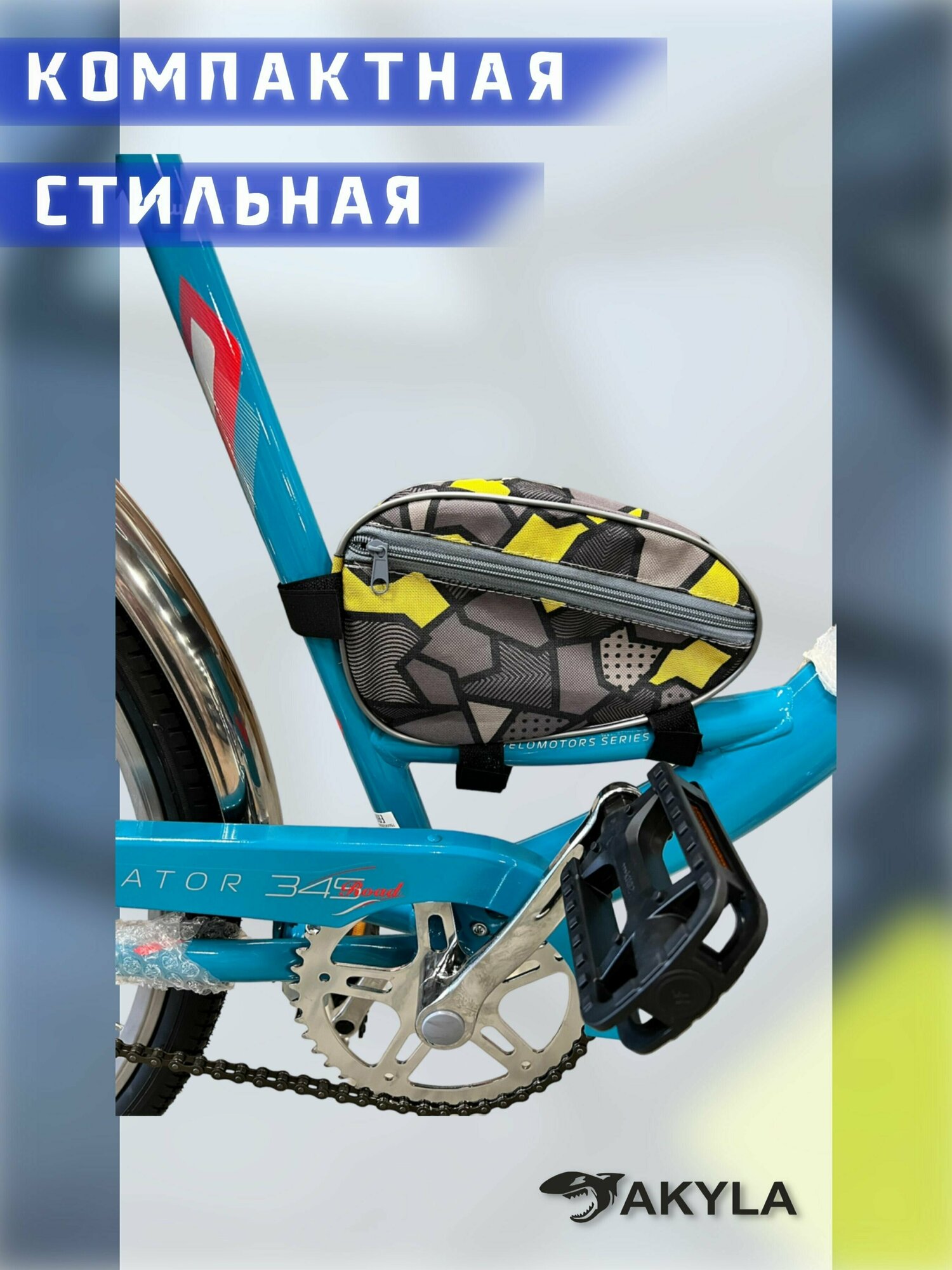 Велосумка на раму — фото 1