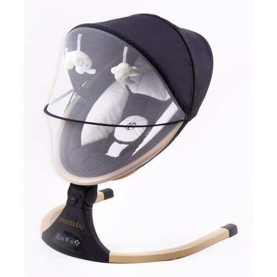 Электрокачели Amarobaby ERGO SWING чёрный