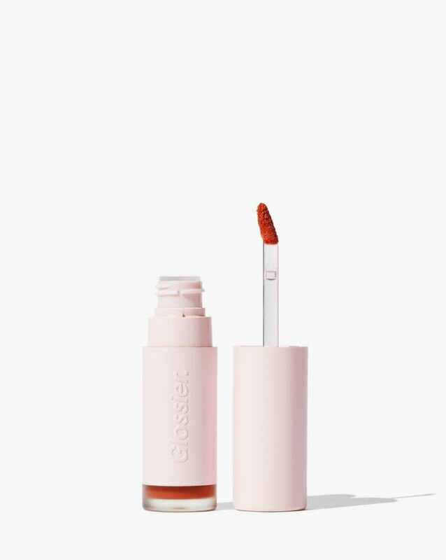 Помада для губ с перламутром Glossier G Suit Soft Touch Lip Creme 6 мл, Strike