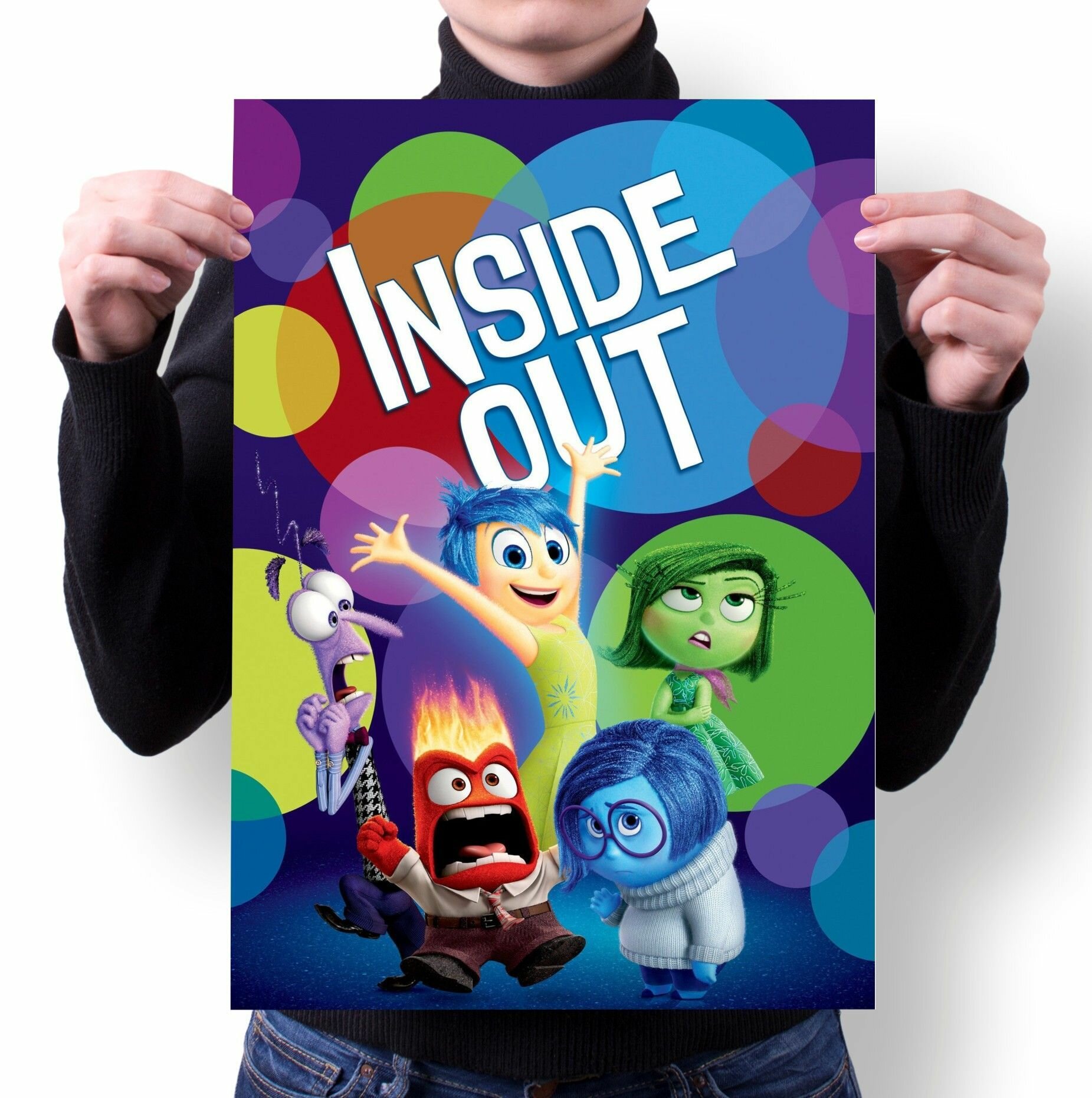 Плакат формата А4 с принтом "Головоломка"