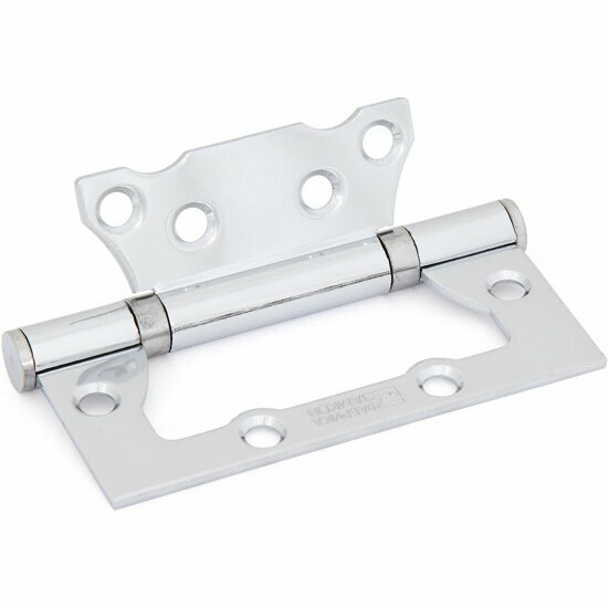 Петля накладная Фабрика Замков E-2BB-100 CP (пакет)