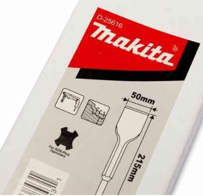 Долото/зубило Makita для перфоратора широкое 215х50мм D-25616