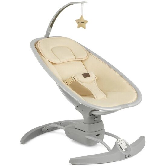 Шезлонг Nuovita Agio Grigio, Beige/Серый, Бежевый