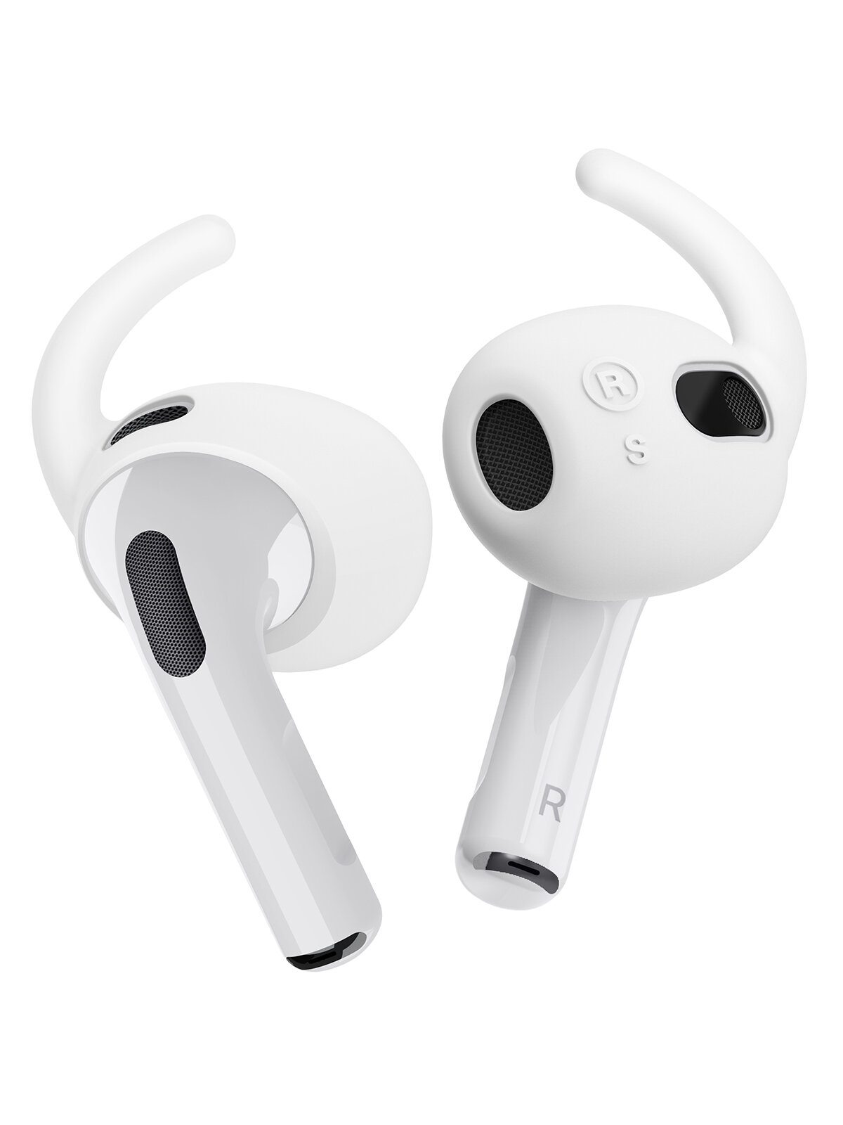 Elago для AirPods 3 крепление в ухо Earbuds Hooks Cover White (2 шт.)