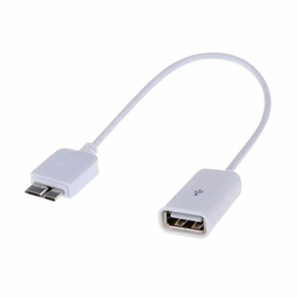 Переходник Samsung N9000/N9005 Note 3 - USB Белый