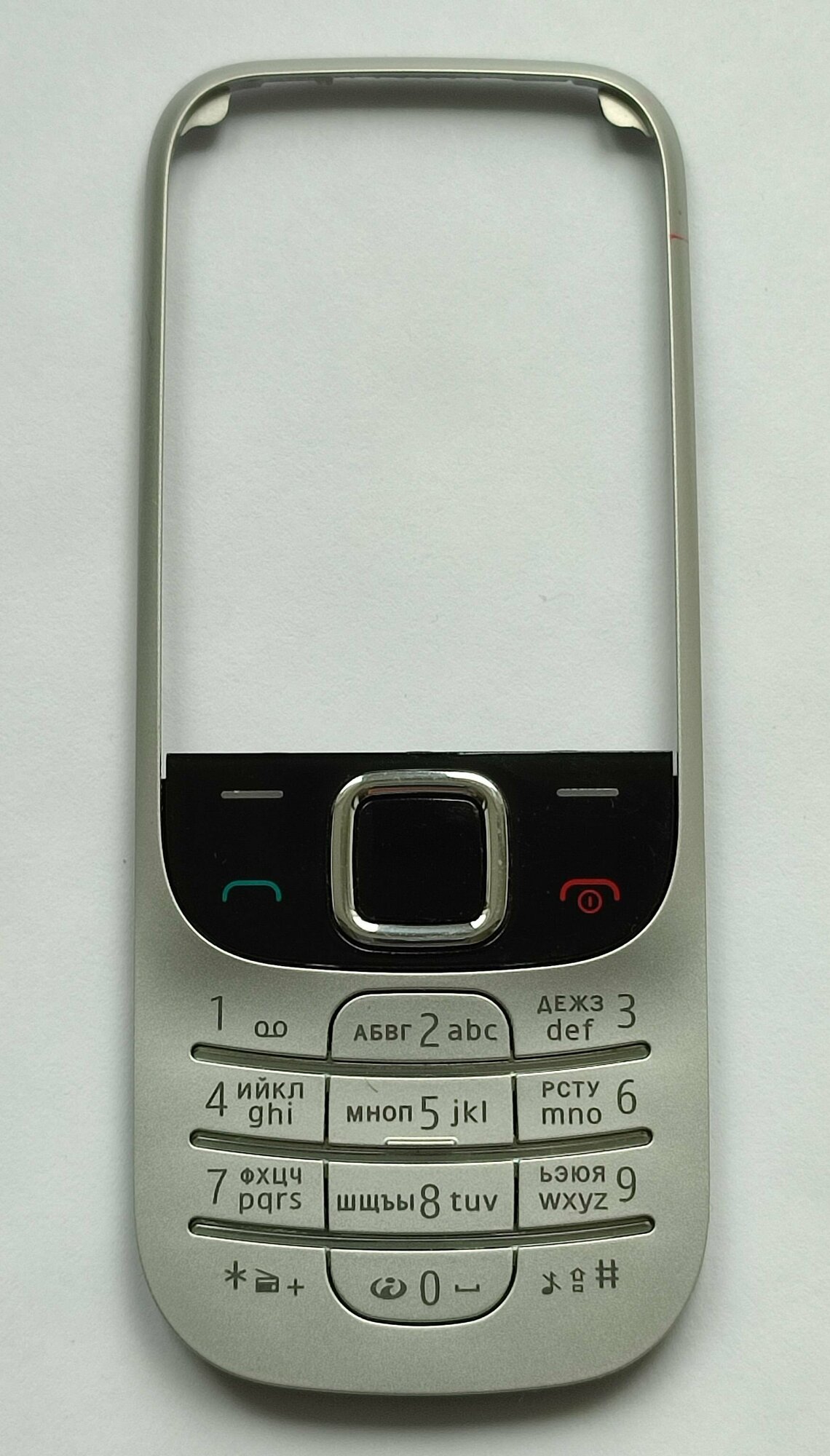 Клавиатура для Nokia 2330 с передней панелью корпуса