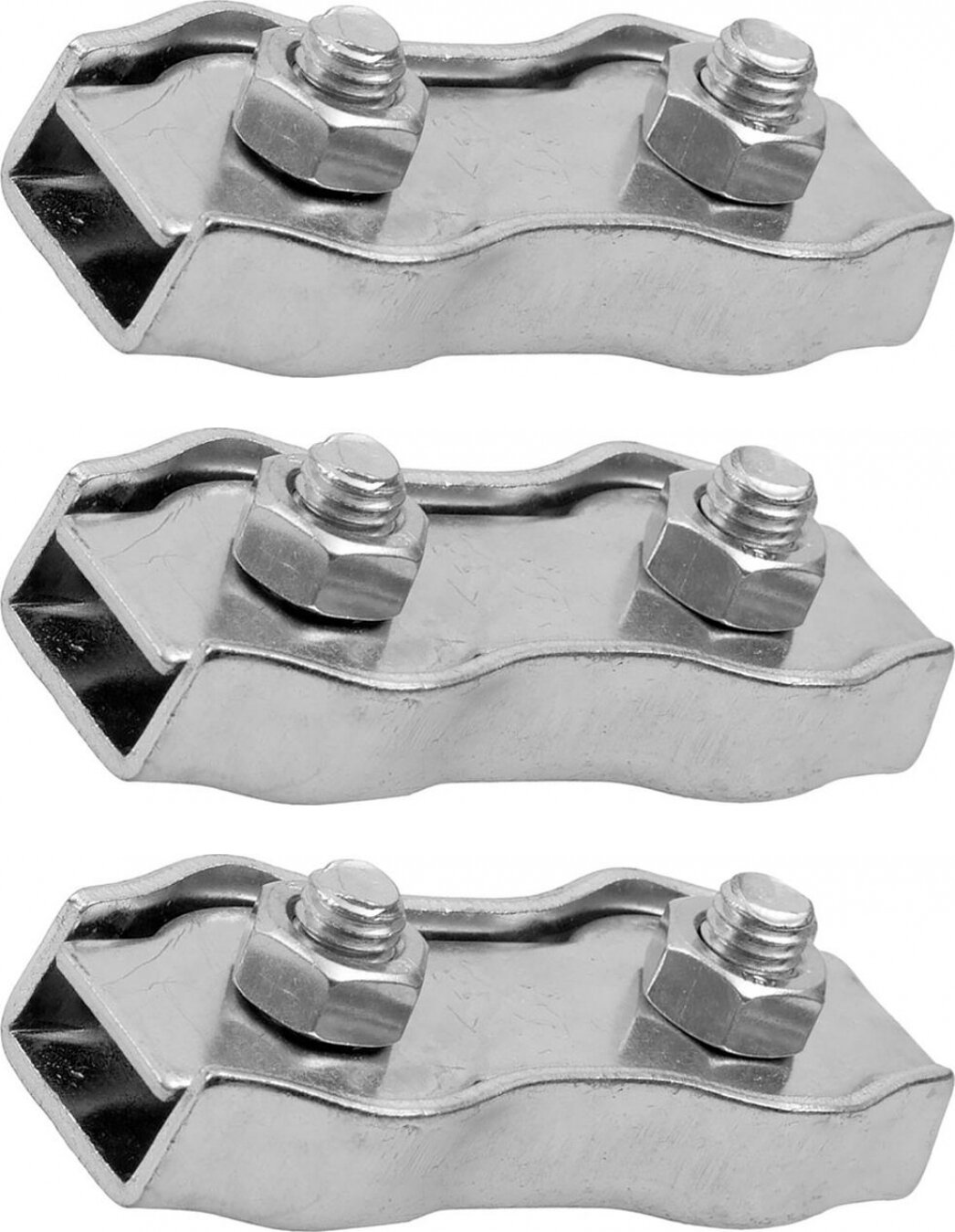 Зажим Tech-Krep Duplex 5 мм (комплект из 3 шт.)