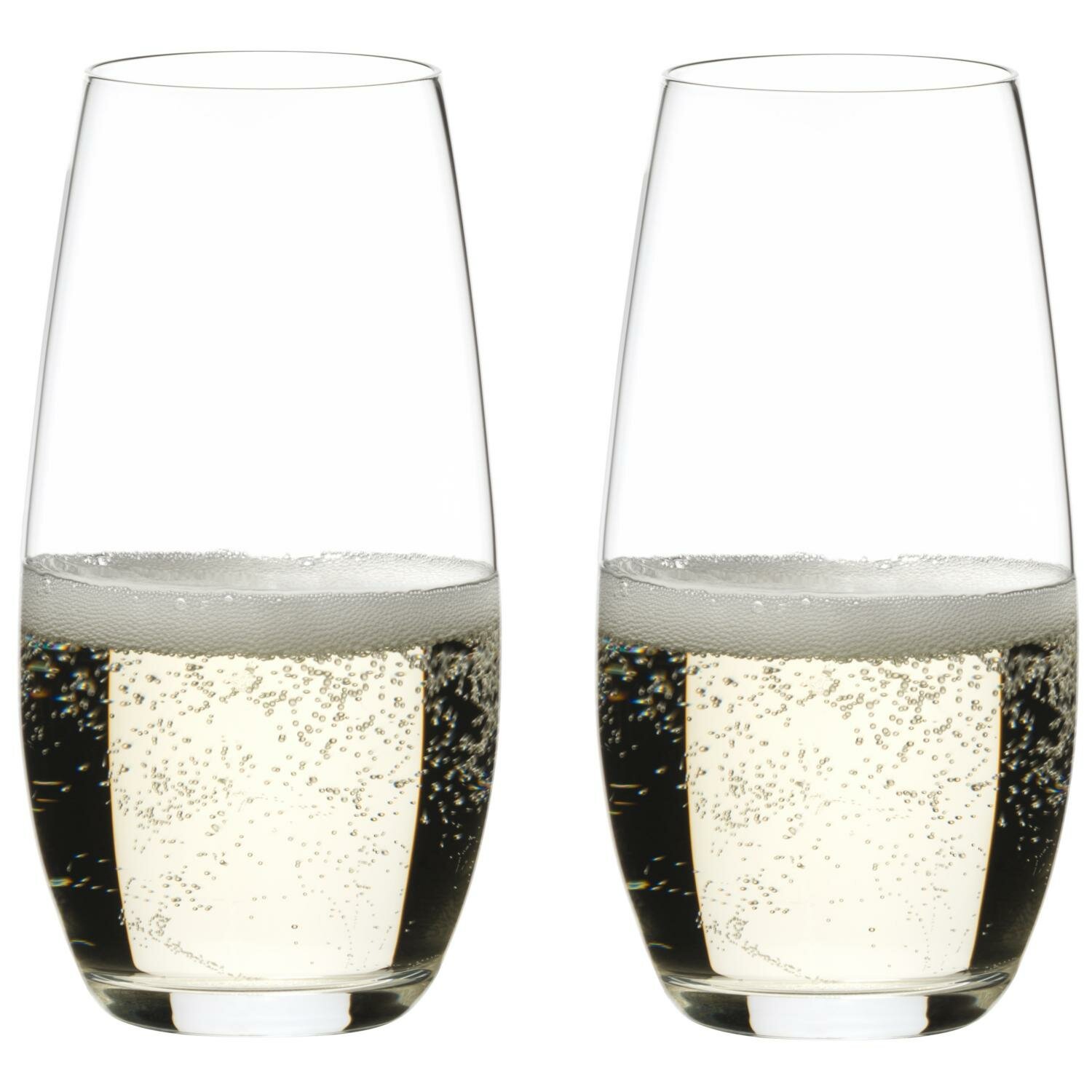 2 бокала для шампанского RIEDEL O Wine Tumbler Champagne Glass Set 0414/28