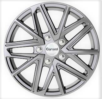 Диск автомобильный литой Carwel Галилео 16x6 5x105 et38 dia56.6 Серебристый