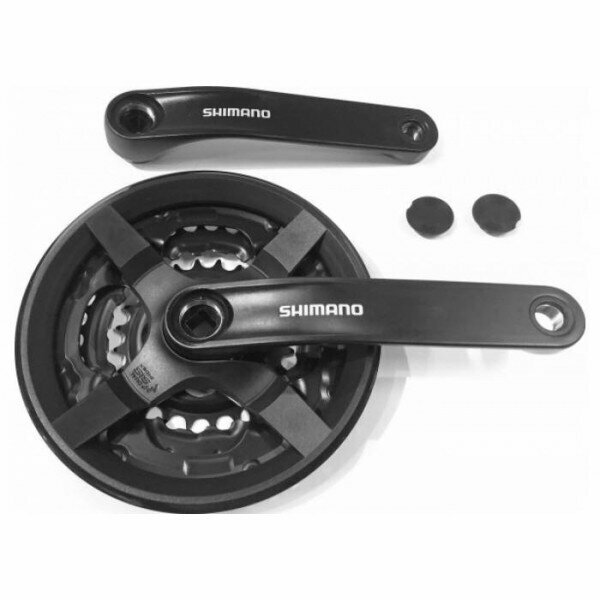 Система Shimano Ty301, 175Мм, Кв, 42/34/24, С Защитой, Черн, Б/Уп Afcty301E244Cl