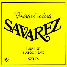 Струны для классической гитары Savarez 570CS Cristal SOLISTE 24-41