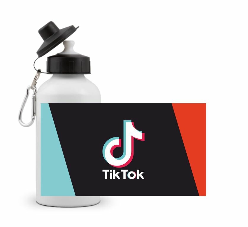 Спортивная бутылка Тик Ток № 5