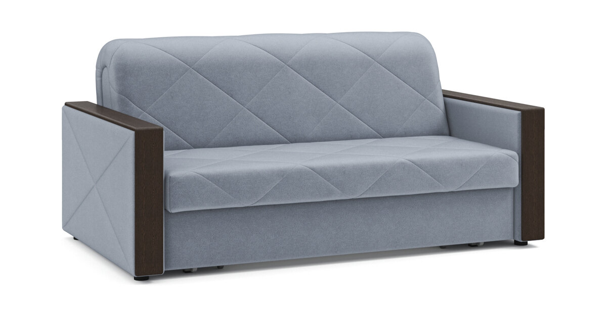 Прямой диван Цвет Диванов Токио NEXT 21 155 189 прямой Серо-синий