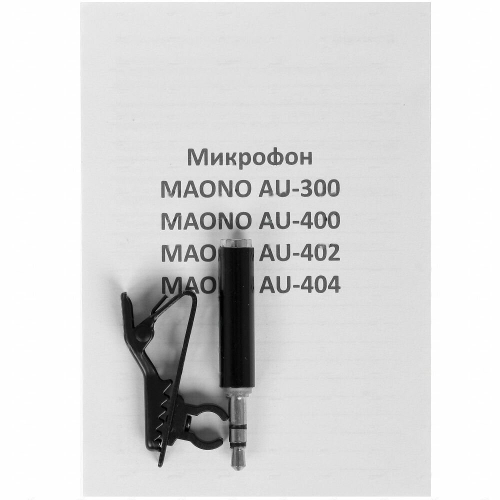 Микрофон черный — фото 1