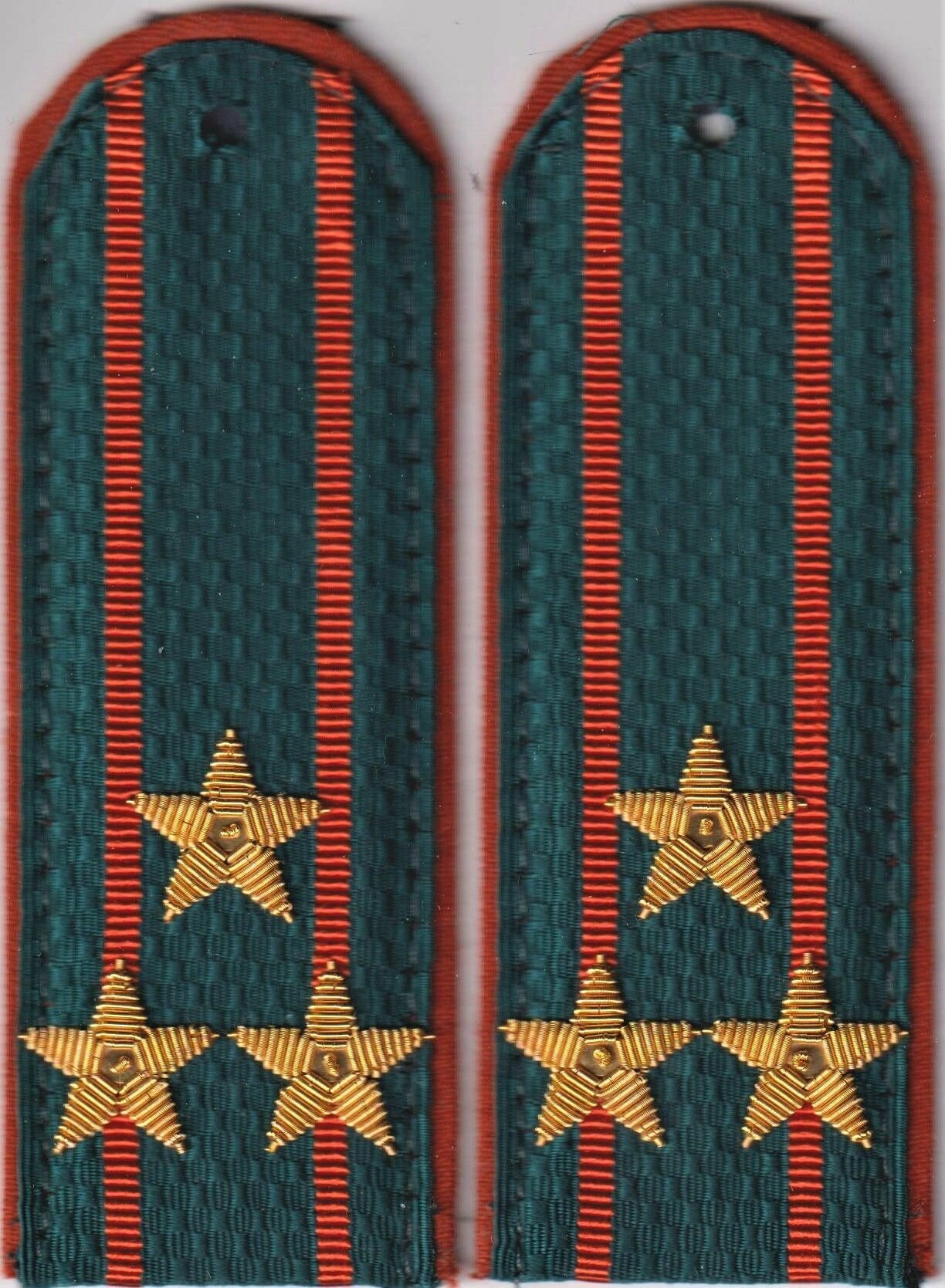 Погоны МЧС на китель, полковник