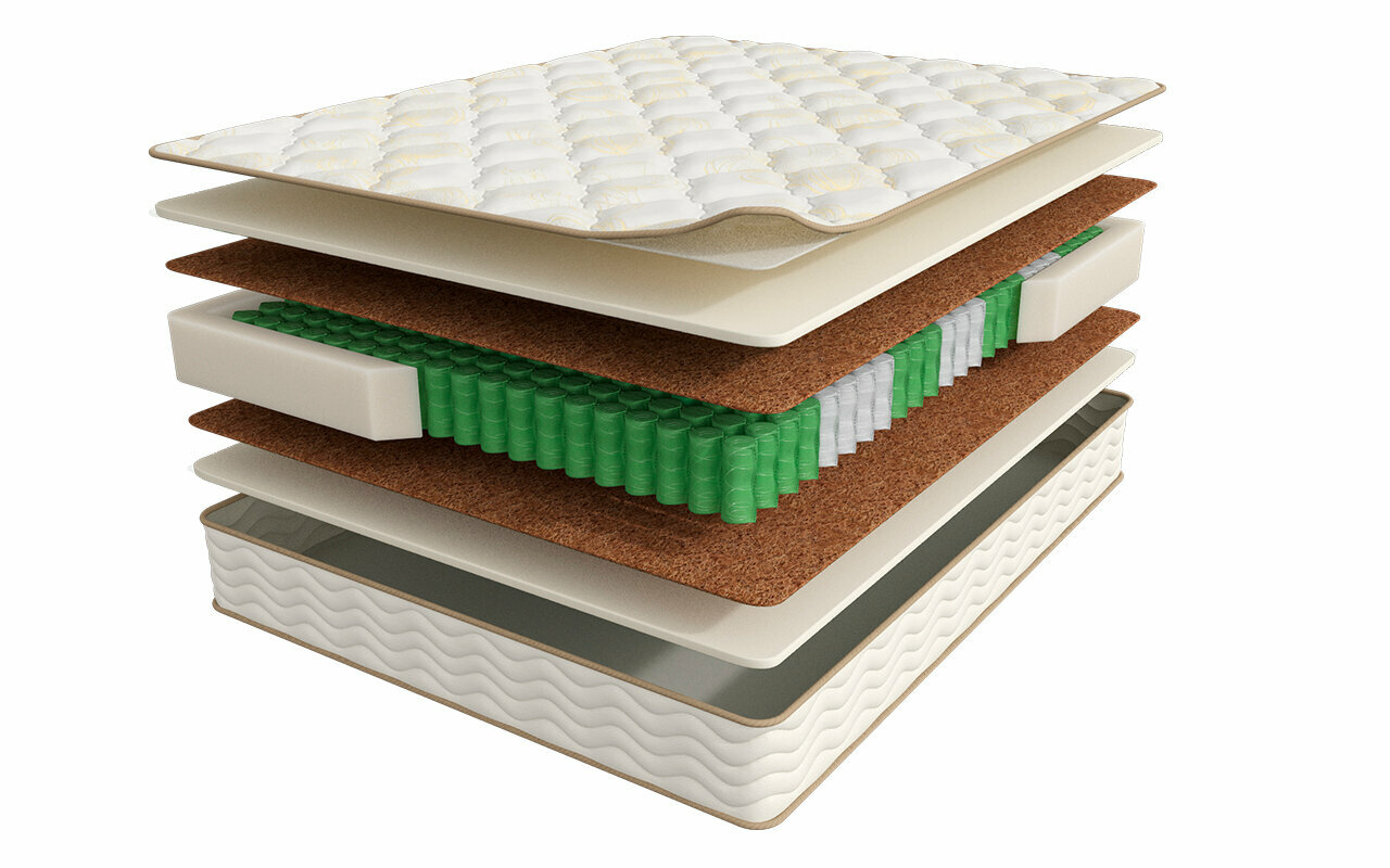 Матрас Fitness Arena 160×200, независимые пружины, анатомический