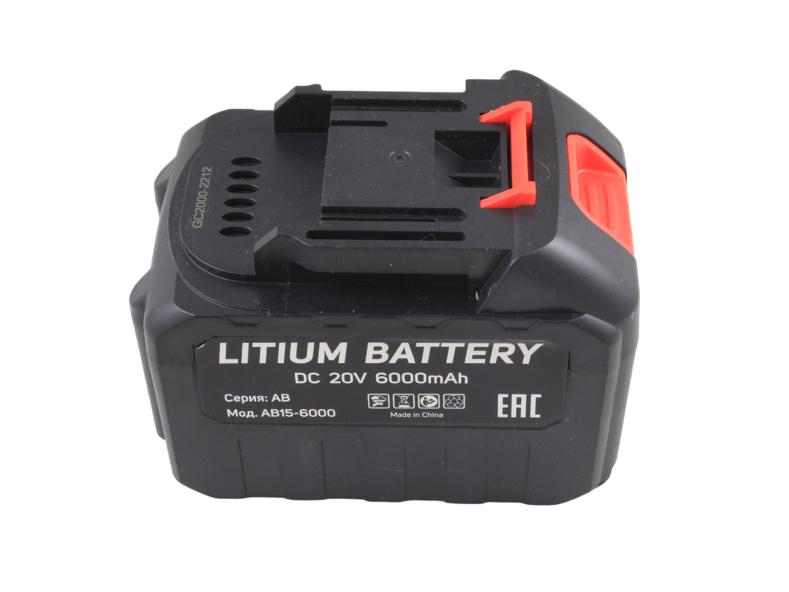 Аккумулятор для электроинструмента AktiTool AB15-6000 Li-Ion 20В 6000 mАч