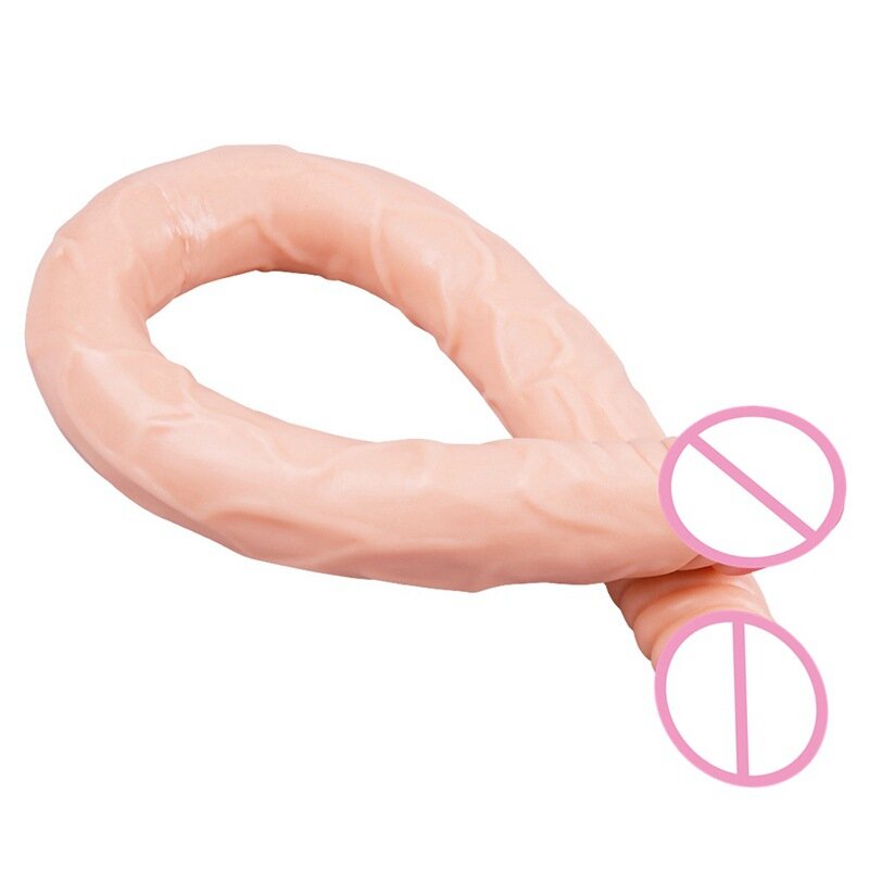 Двойной фаллоимитатор PVC