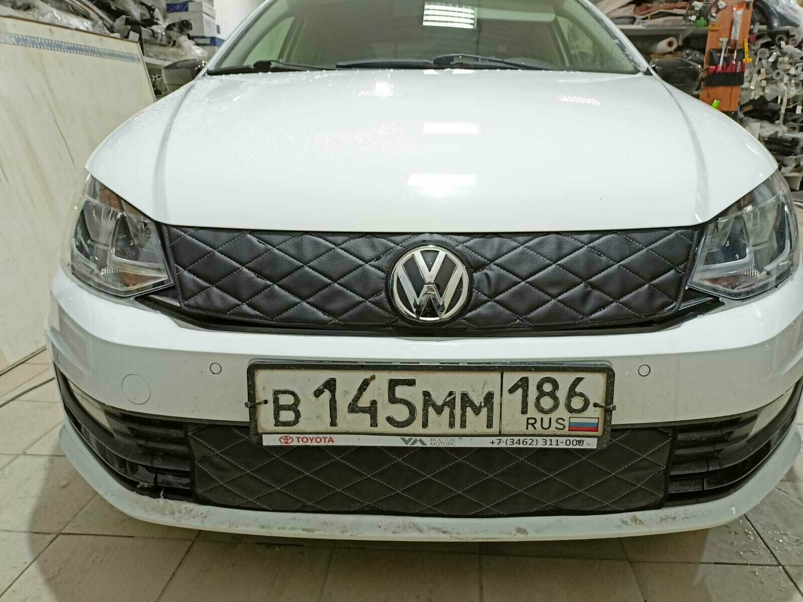 Утеплитель радиатора и бампера Volkswagen Passat B7 фольксваген пассат (2011 -2015)