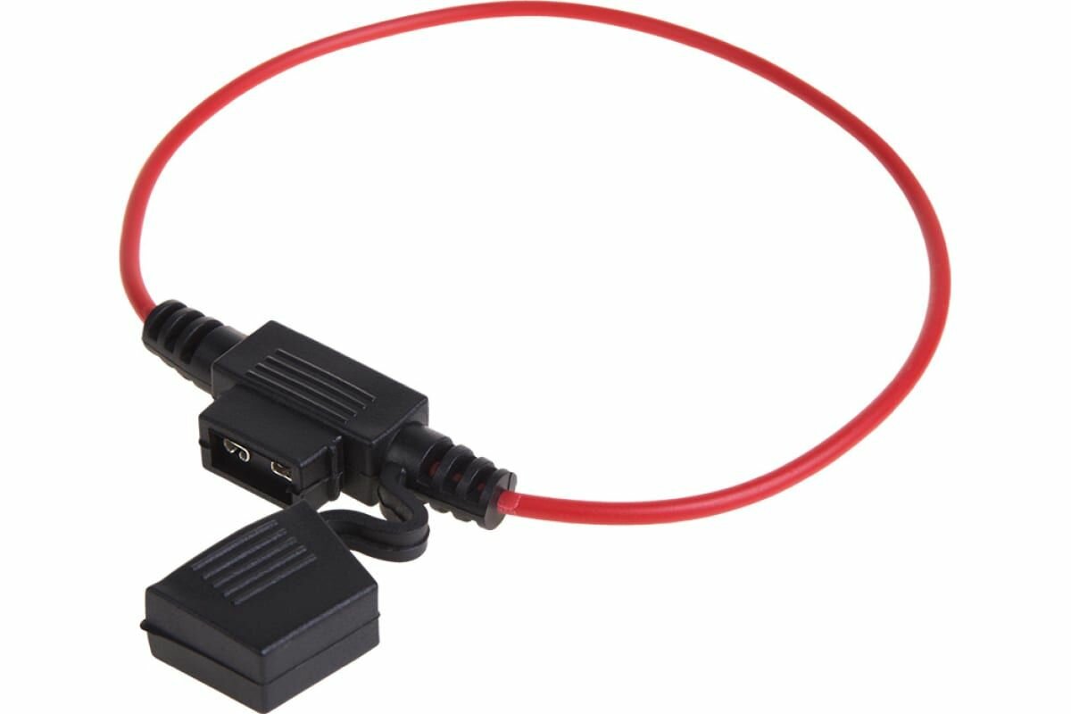 Держатель предохранителя REXANT типа мини с крышкой на проводе