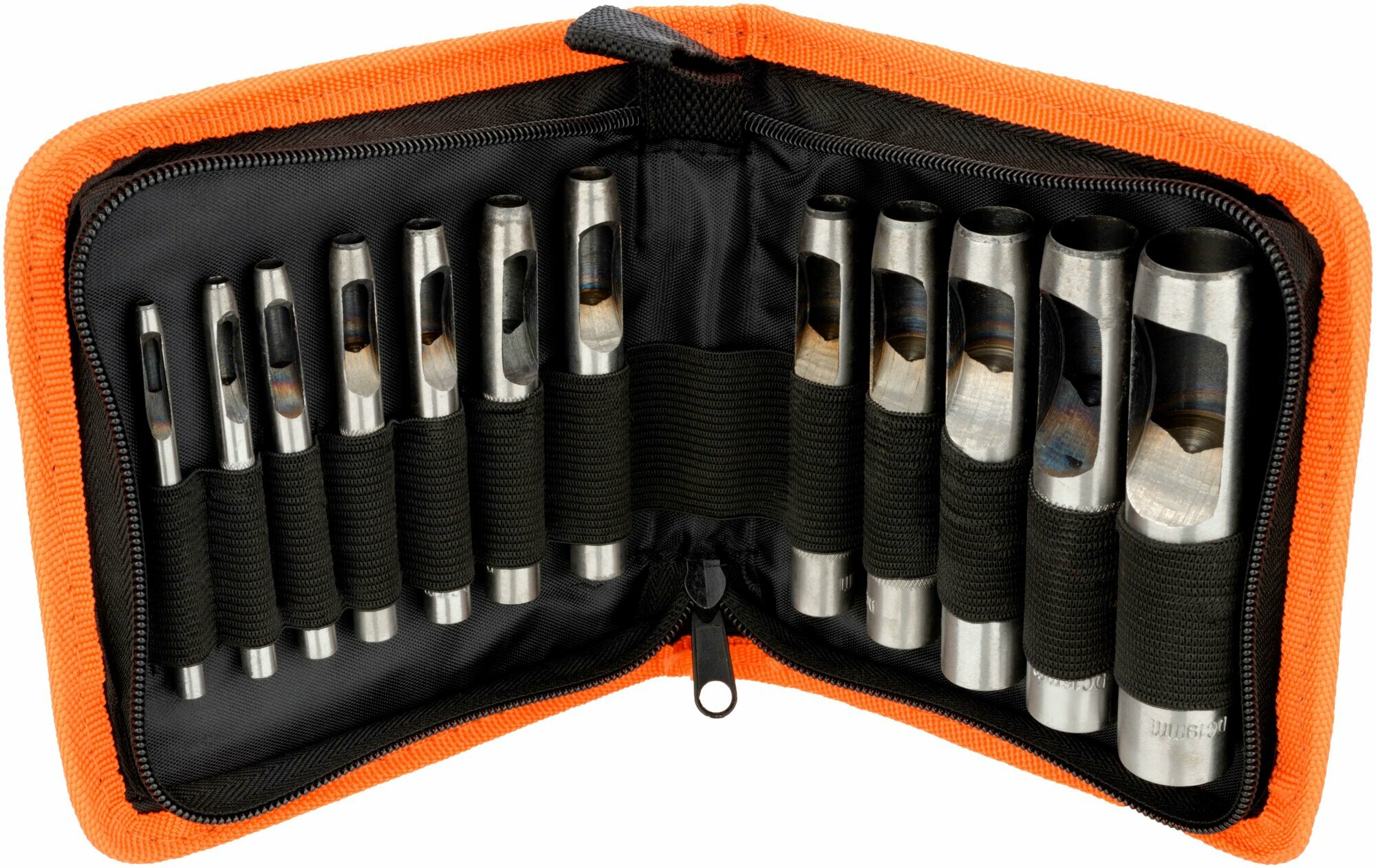 Набор просечек в сумке 3-19 мм 12 предметов Автоdело 40412