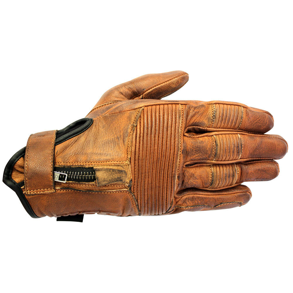 Мотоперчатки классические Dragon MCP (коричневый, Brown, M)