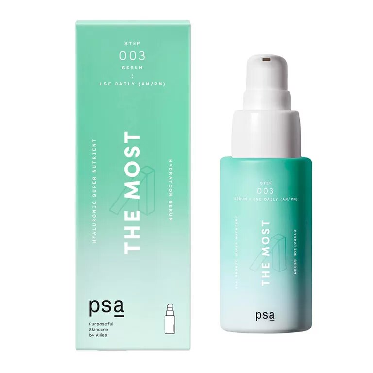 PSA MOST Hyaluronic Super Nutrient Hydration Serum Суперувлажняющая гиалуроновая сыворотка THE MOST с нутриентами 30 мл