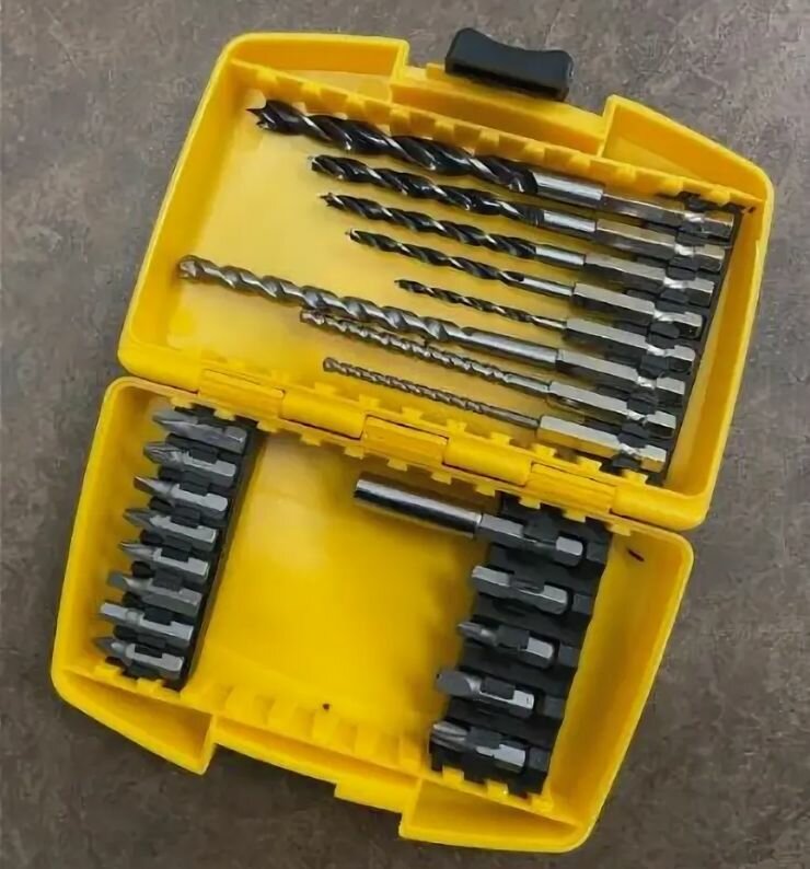 Набор сверл и бит 24 предмета в кейсе ULTIMA 113600