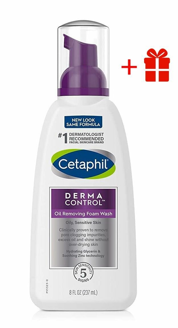 Cetaphil DERMACONTROL Oil Control Foam Wash Матирующая пенка для умывания