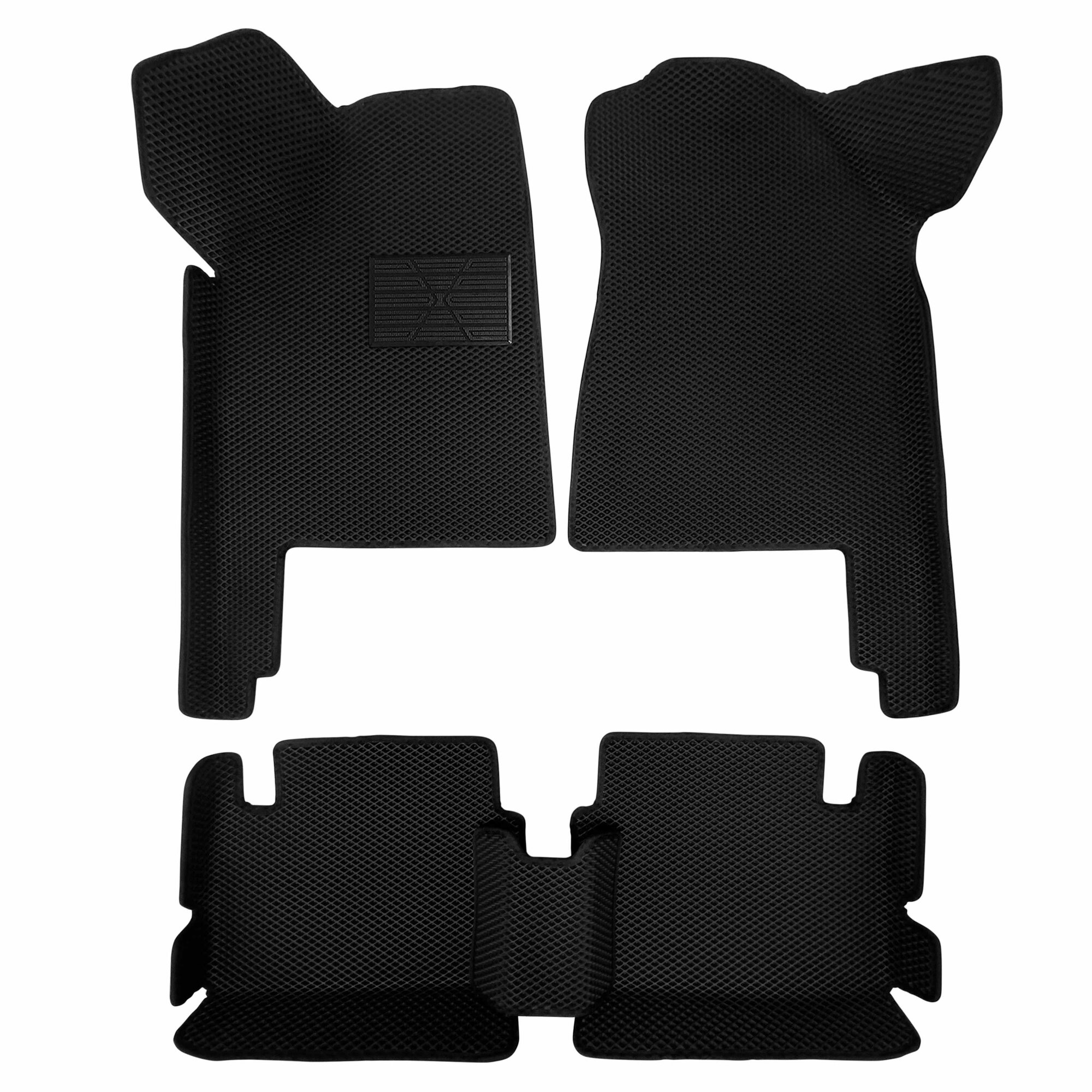 Автомобильные коврики ЭВА (EVA) для Lada ВАЗ (2108-21099,2113-2115) с 3D бортами + подпятник