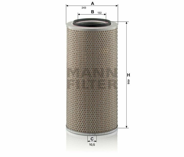 Воздушный фильтр MANN-FILTER C24 650/1