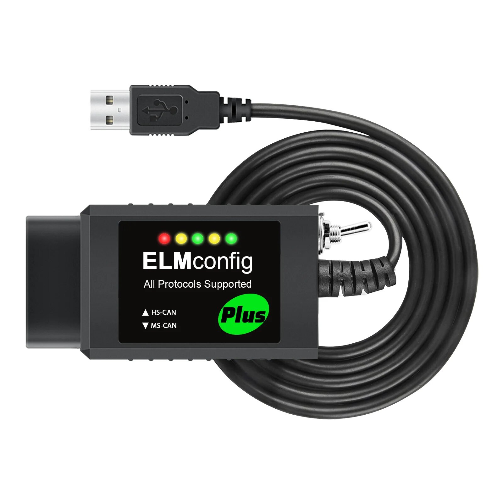 FOR-Scan ELM327 OBD2 USB V1.5 PIC18F25K80 для Mazda Ford Модуль ELMconfig Сканер ELMCONFIG PLUS