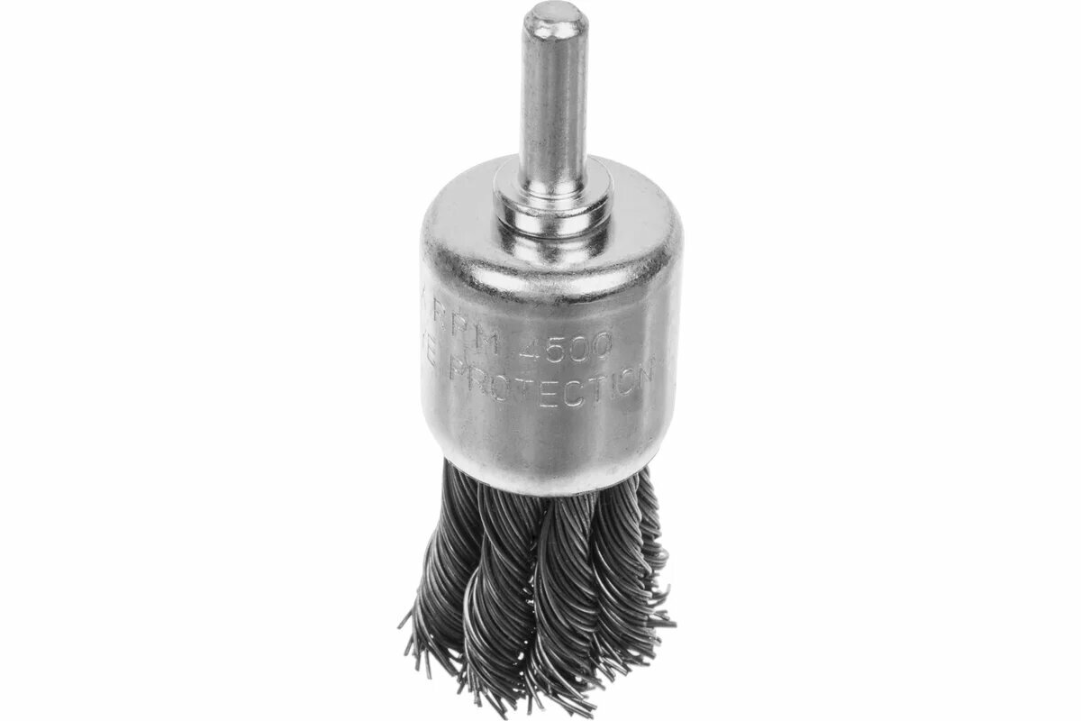 РемоКолор щетка-крацовка кистевая со шпилькой, витая стальная проволока, 25 мм, 45-2-503