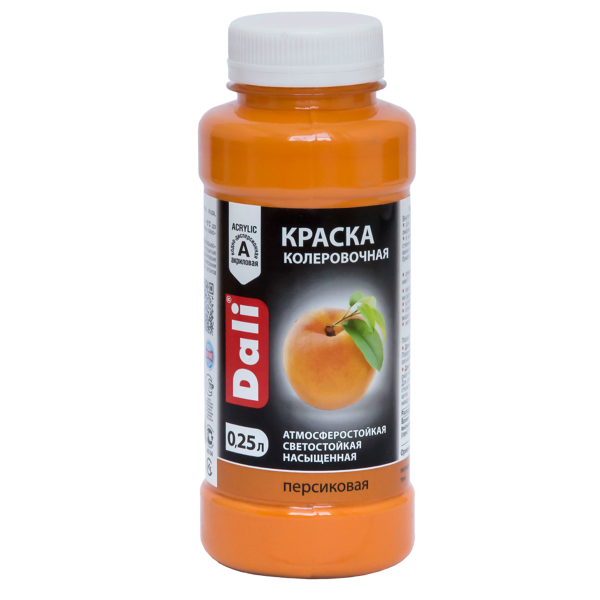 DALI краска колеровочная Персиковый 0,25 л