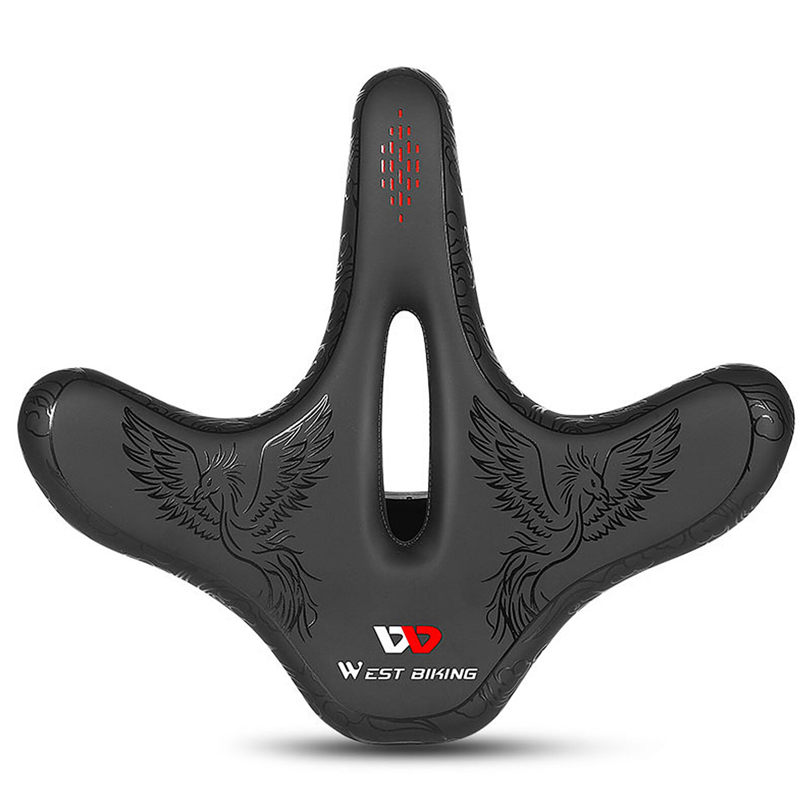 Широкое велосипедное седло