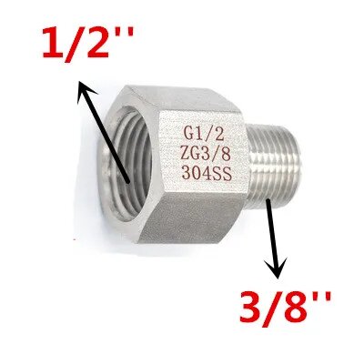 Фитинги для манометра из нержавеющей стали 304 F04-M03