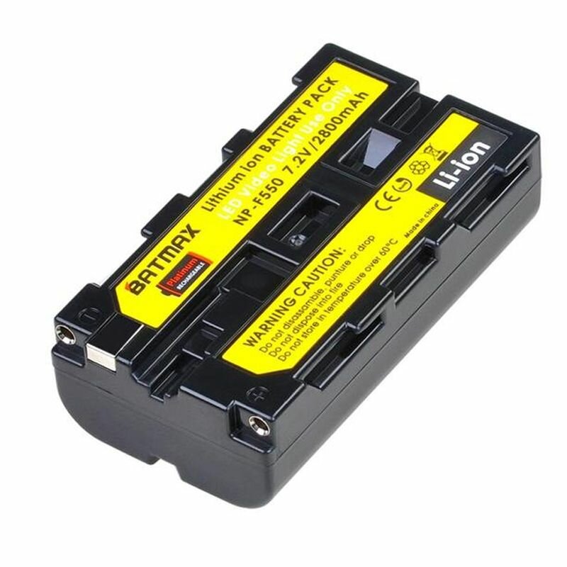Аккумулятор для Sony NP-F550/F330 Batmax 2800мАч