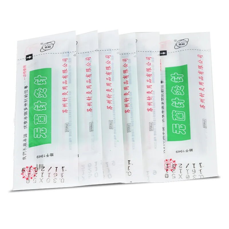 Стерильные иглы для массажа Huanqiu 0.16/0.18/0.22/0.25/0.3/0.35 мм 030 50mm