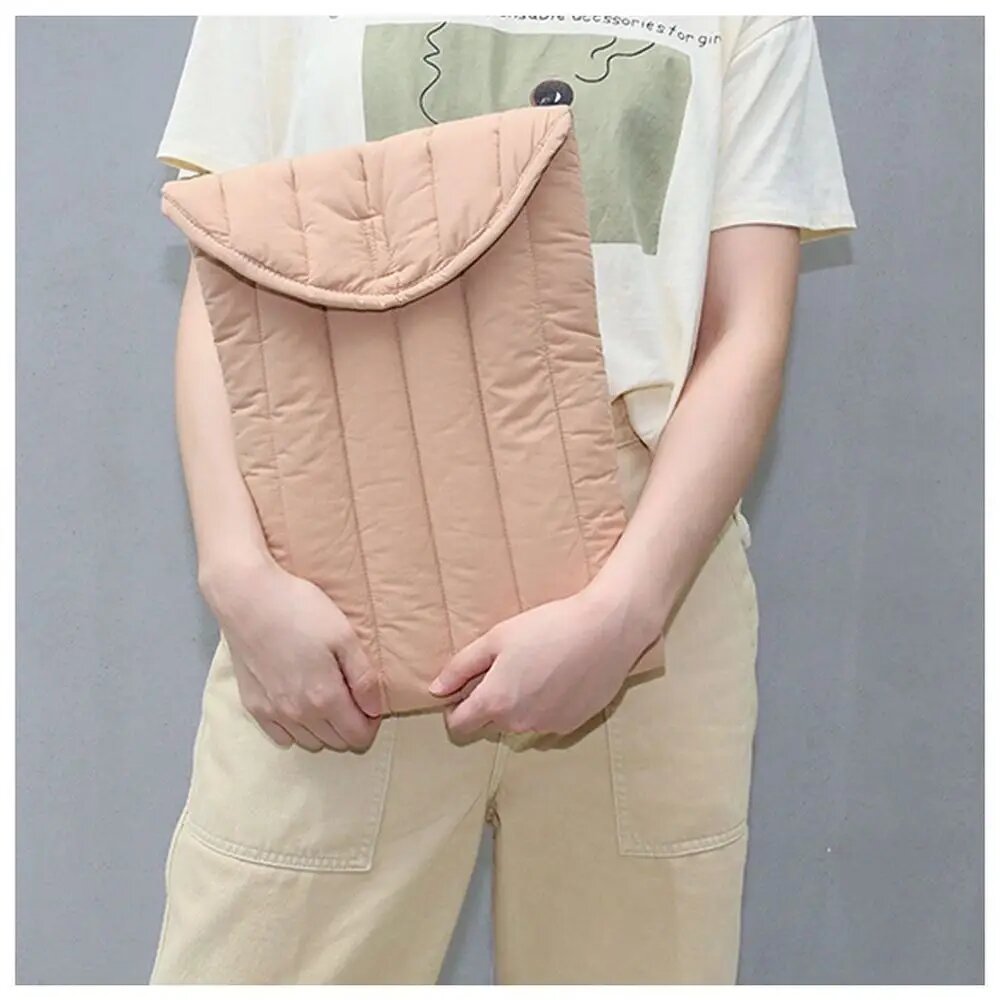 Противоударная сумка для ноутбука, мягкий водостойкий чехол для ноутбука, компьютера, хлопковый чехол с вышивкой 11/13/15 дюймов для Lenovo/HP/Dell