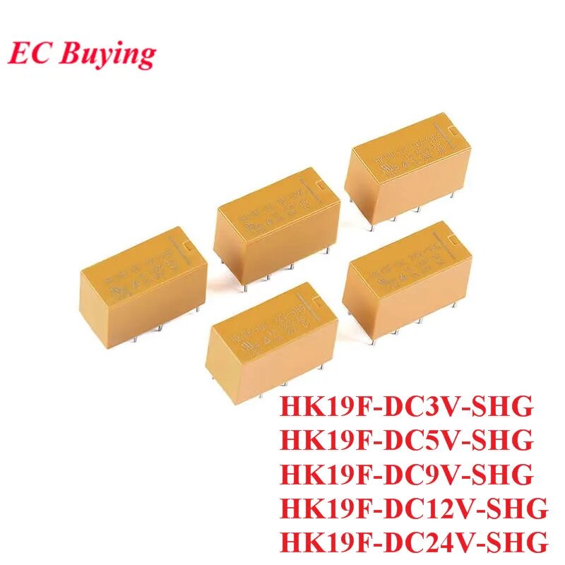 Мини-реле мощности EC Buying HK19F 5V 1pc